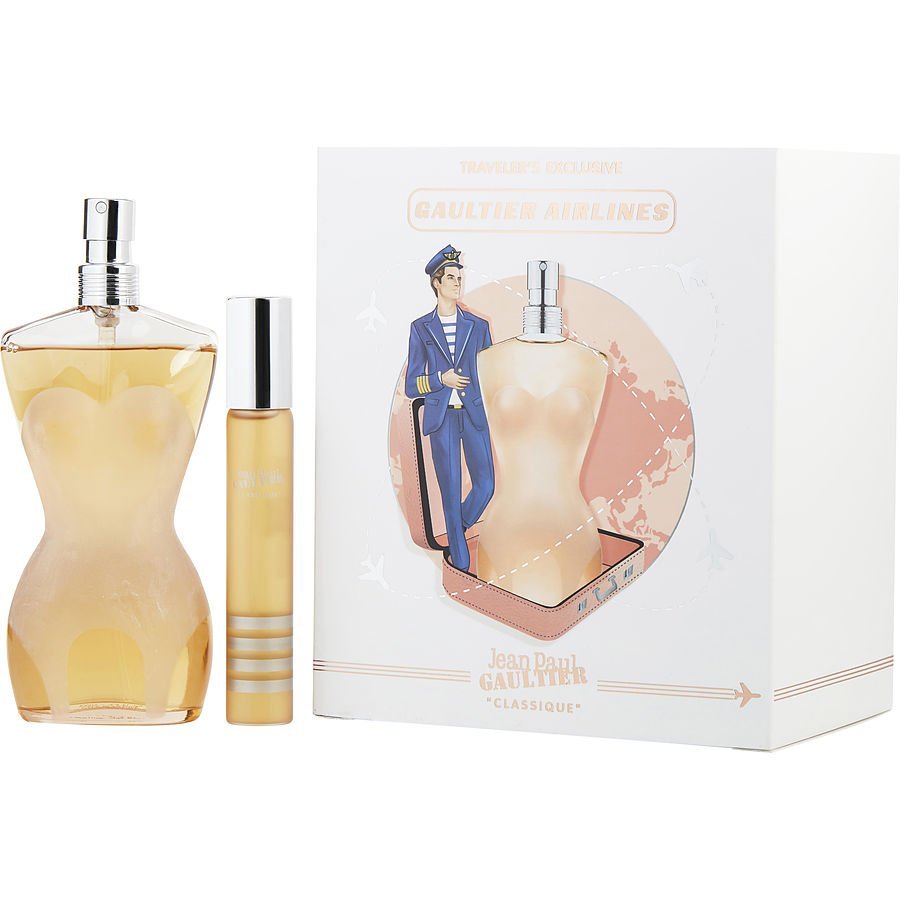 Shop Jean Paul Gaultier Classique EDT Airlines Travel Set